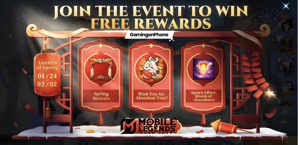 El evento MLBB Spring Festival 2025 está regalando múltiples ...