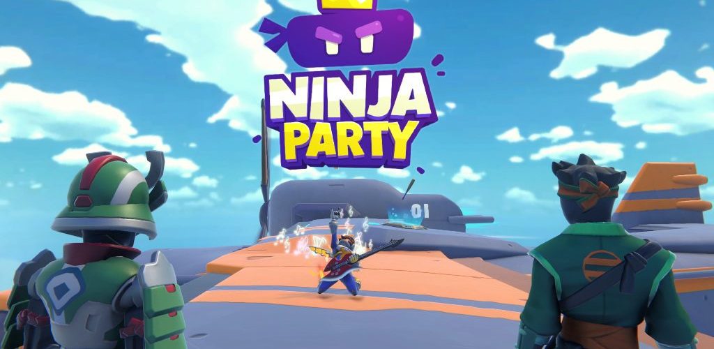 Ninja Party muestra un juego exagerado con armas extrañas, aterrizando ...